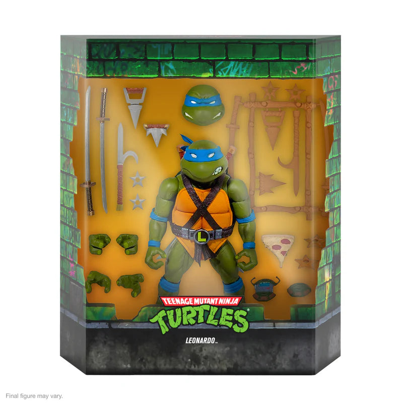 Teenage Mutant Ninja Turtles ULTIMATES! Leonardo 7-Inch Action Figure ...